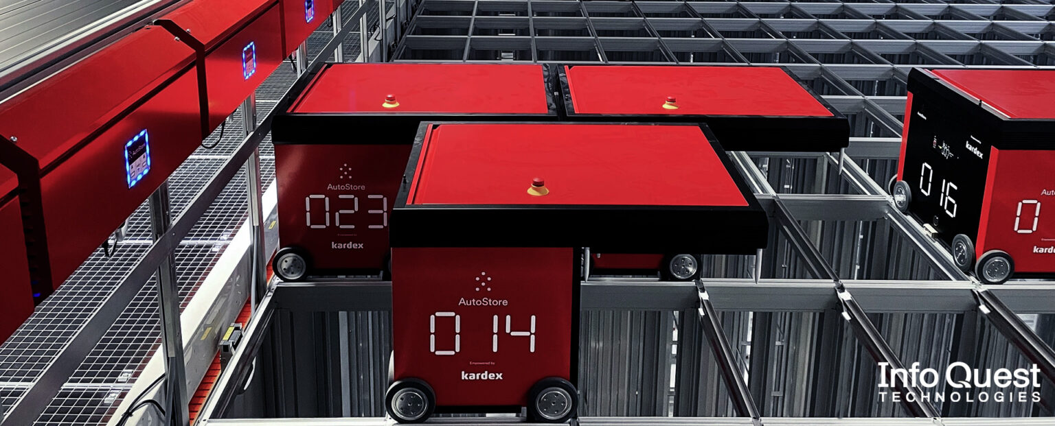 Mantis automates the new Logistics Center of Info Quest Technologies in ...